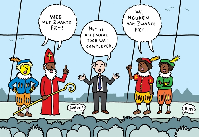 Tijdschrift LOVER - WAAROM HET ZWARTE PIET-DEBAT GEEN MORELE DISCUSSIE IS